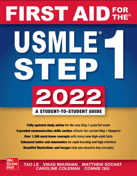 First Aid for the USMLE Step 1 2022 كتاب بواسطه فيكاس بوشان | YSK Books