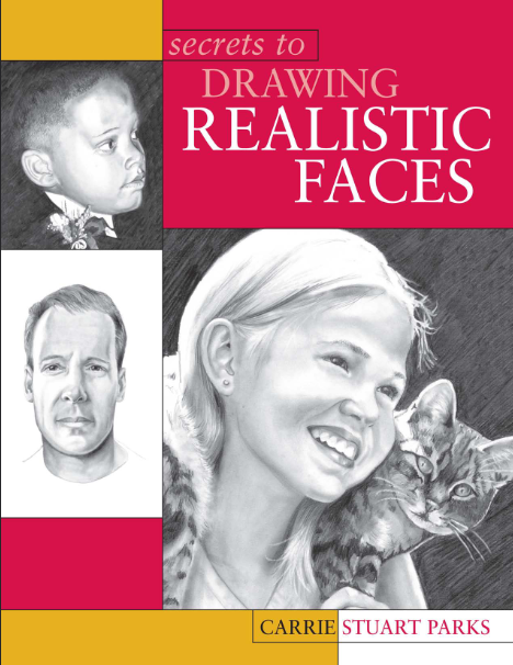 Secrets to Drawing Realistic Faces PDF by كاري ستيوارت باركس | YSK Books