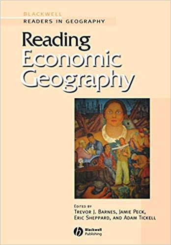 YSK Books | Reading economic geography book by Eric Sheppard - YSK Books