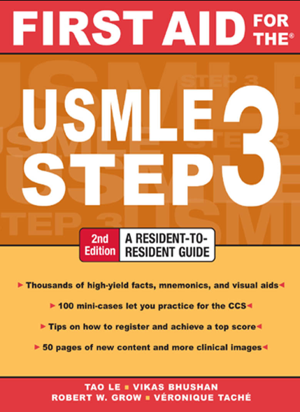 First Aid for the USMLE Step 3 PDF by فيكاس بوشان | YSK Books